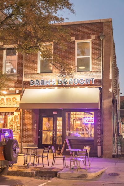 Wilmington | Hours + Location | Dram And Draught | Bars in North Carolina