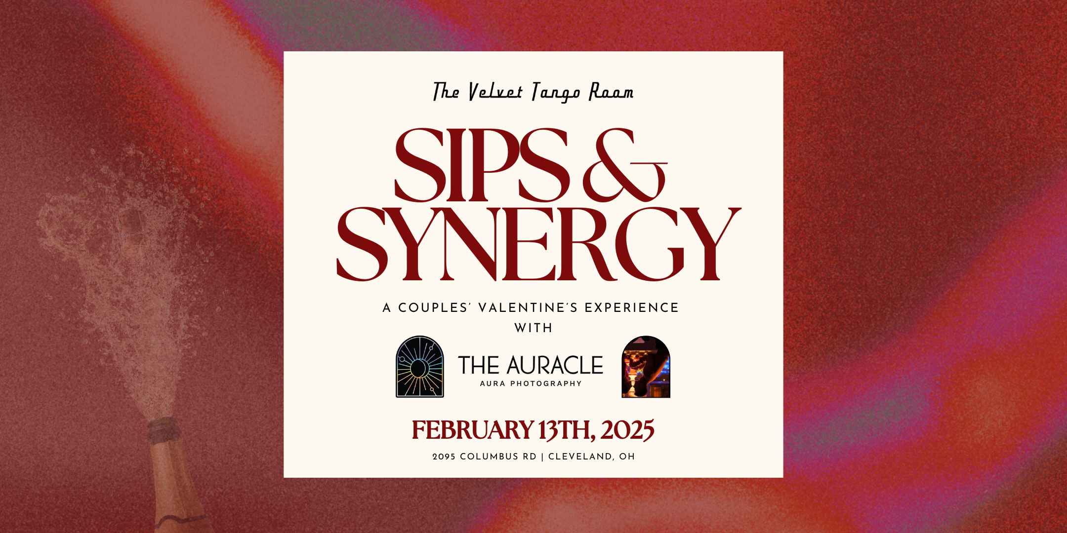 Sips and Synergy Event | The Velvet Tango Room in Cleveland, OH