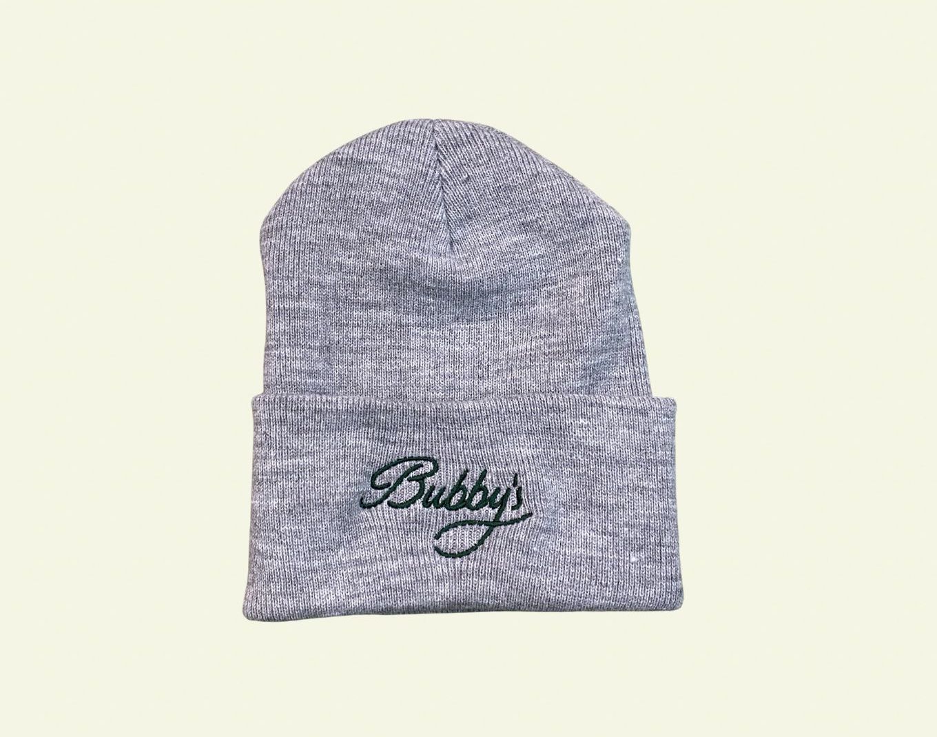 Grey Bubby's Beanie | Bubby's | NYC
