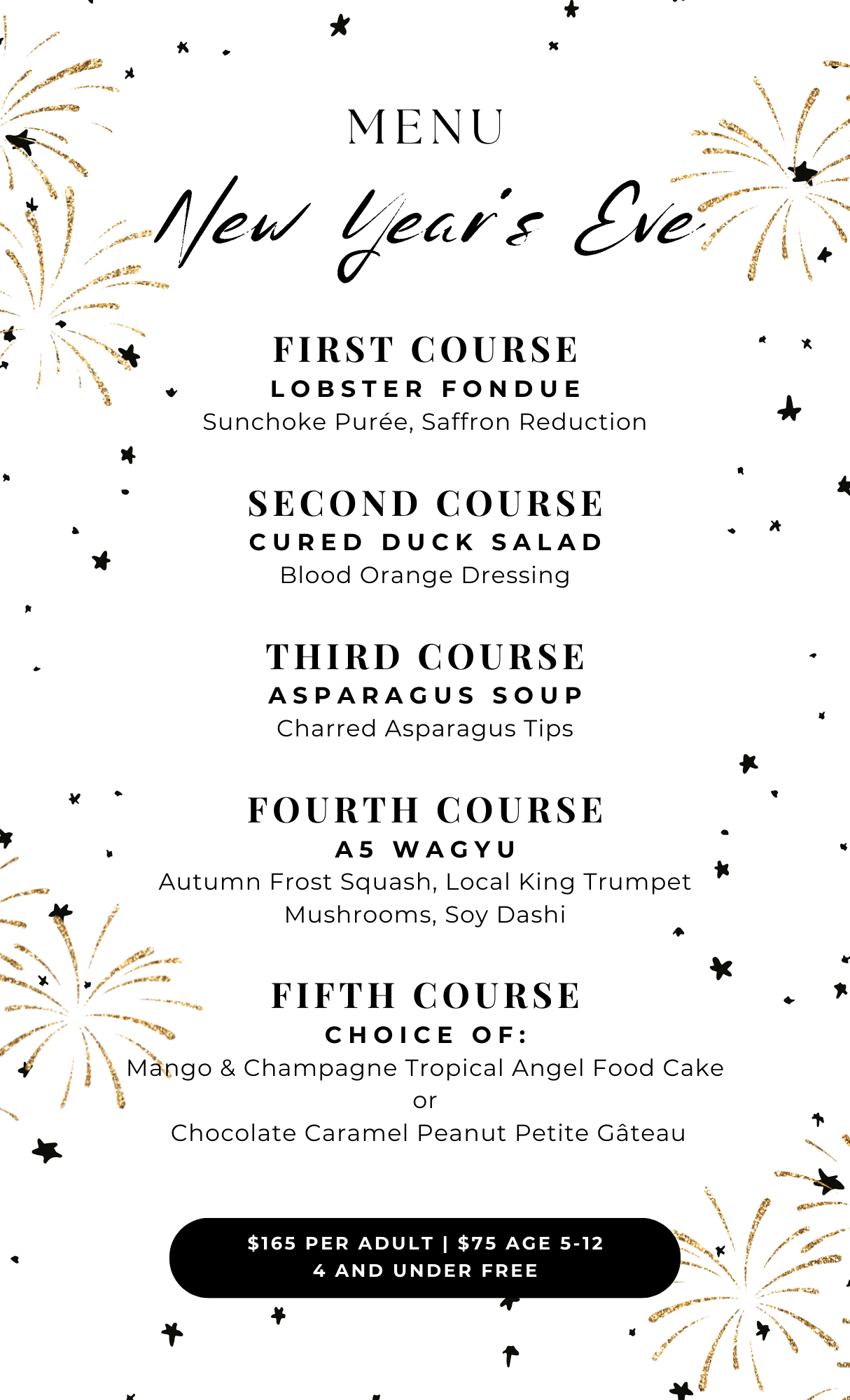 New Year’s Eve | La Caille | Upscale French Restaurant & Event Venue in ...