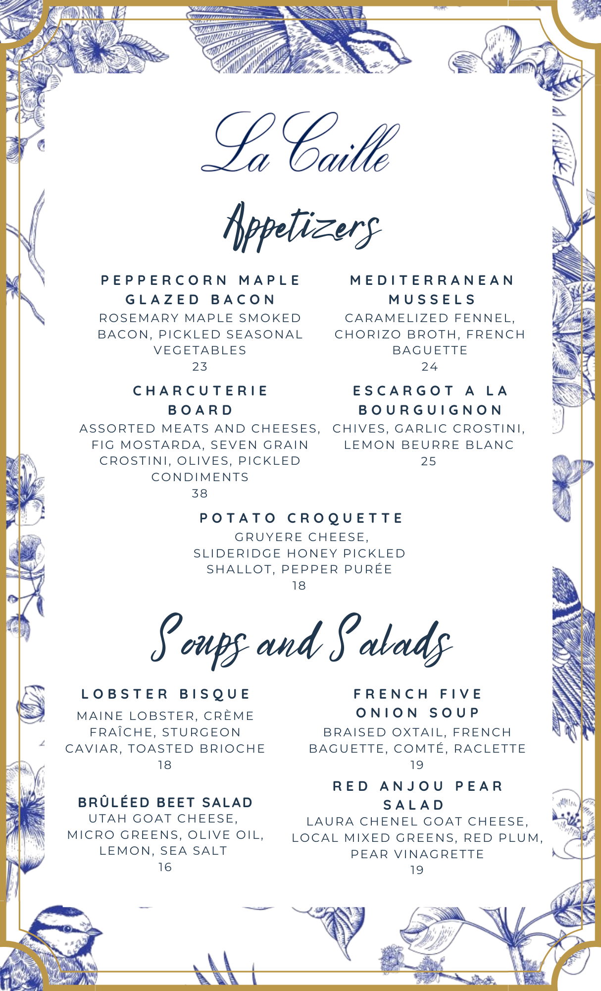 Hours + Location | La Caille | Upscale French Restaurant & Event Venue ...