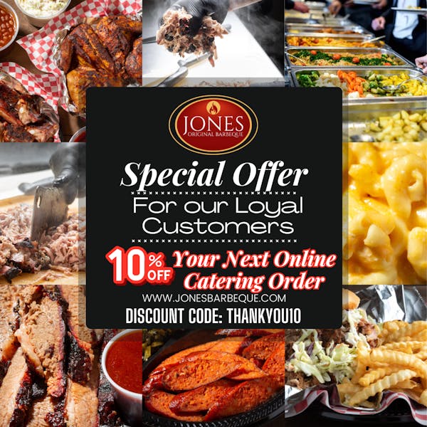 Menu | Jones Barbeque