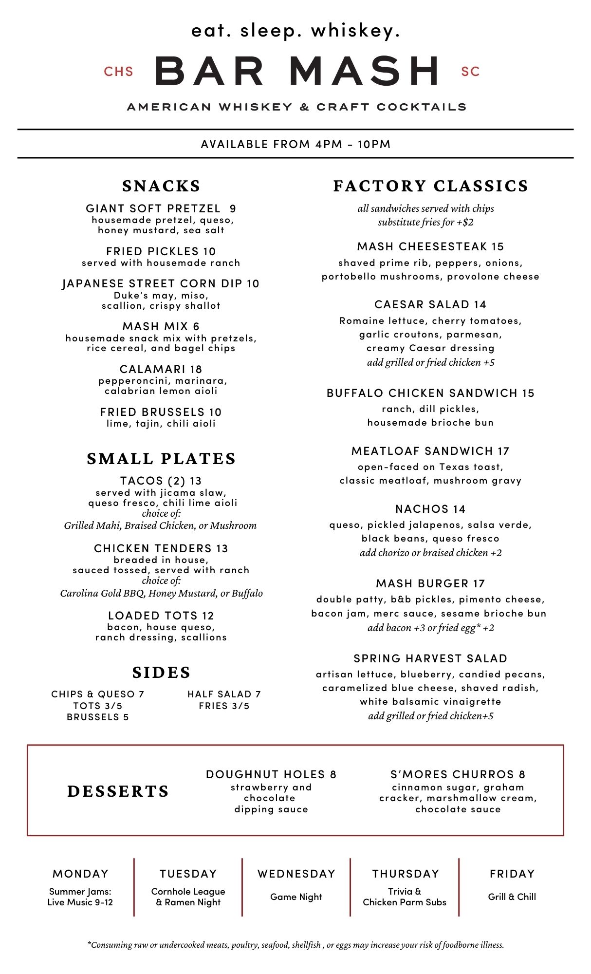 Bar Marsh | Mercantile & Mash in Charleston, SC