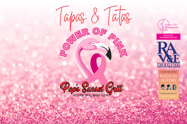 Power of Pink: Tapas & Tatas | Pop's Sunset Grill