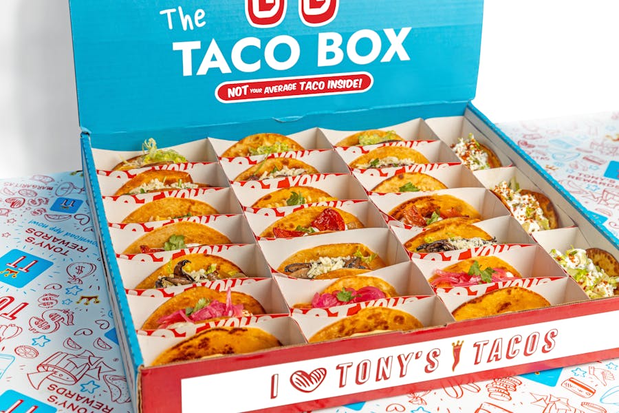 🌮 Introducing Tony's TACO BOX™: The Ultimate Party Pleaser! 🌮 | Tony's ...