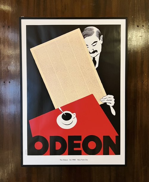 The Odeon Poster | The Odeon | American Brasserie in New York, NY