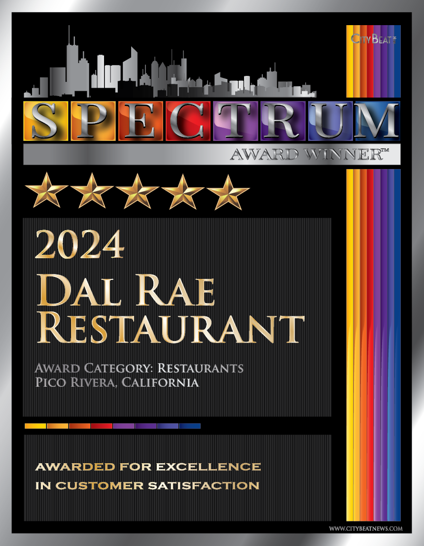 Recognitions & Awards | Dal Rae Restaurant in Pico Rivera, CA
