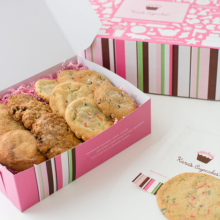 an assorted dozen cookies baked fresh! | Kara's Cupcakes