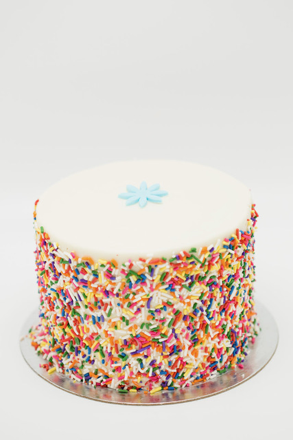 Ship confetti cake | Kara's Cupcakes
