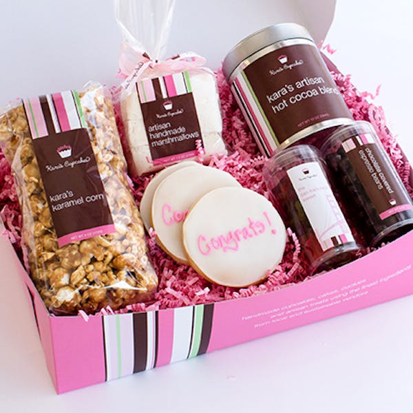 Congrats! gift box | Kara's Cupcakes