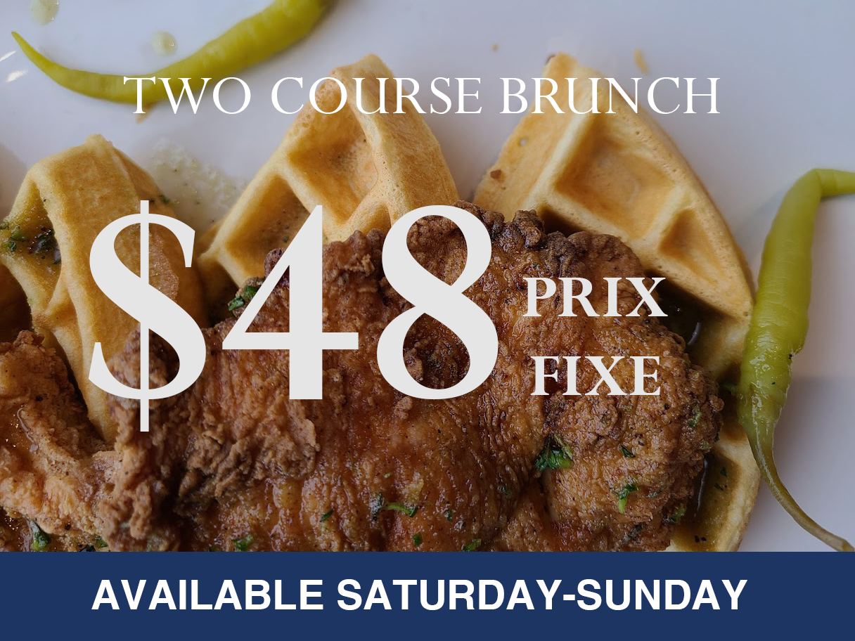Two Course Brunch Prix Fixe | Half Moon | Sophisticated American ...