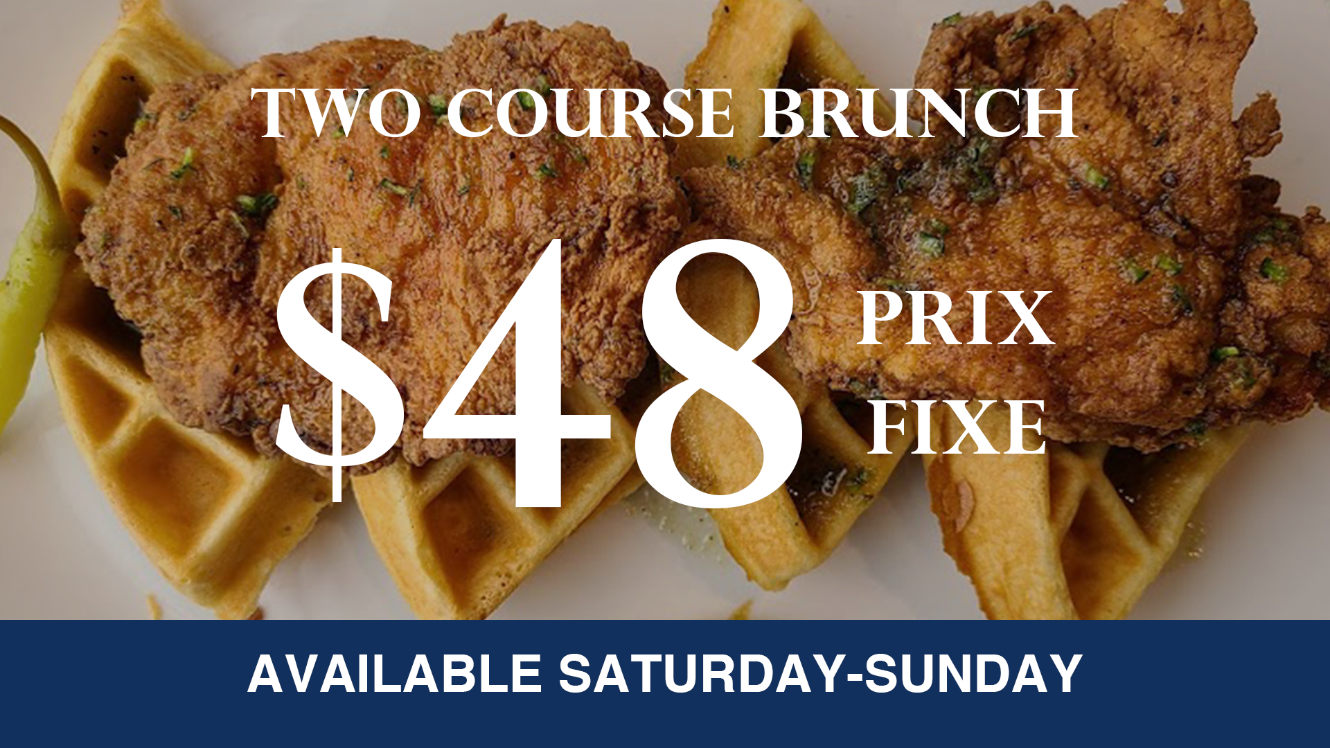 Two Course Brunch Prix Fixe | Half Moon | Sophisticated American ...