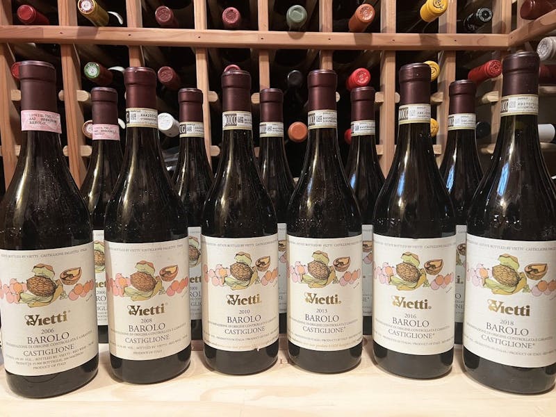 Wine Seminar: Vietti Barolo Vertical Tasting- 7 Vintages of Vietti ...
