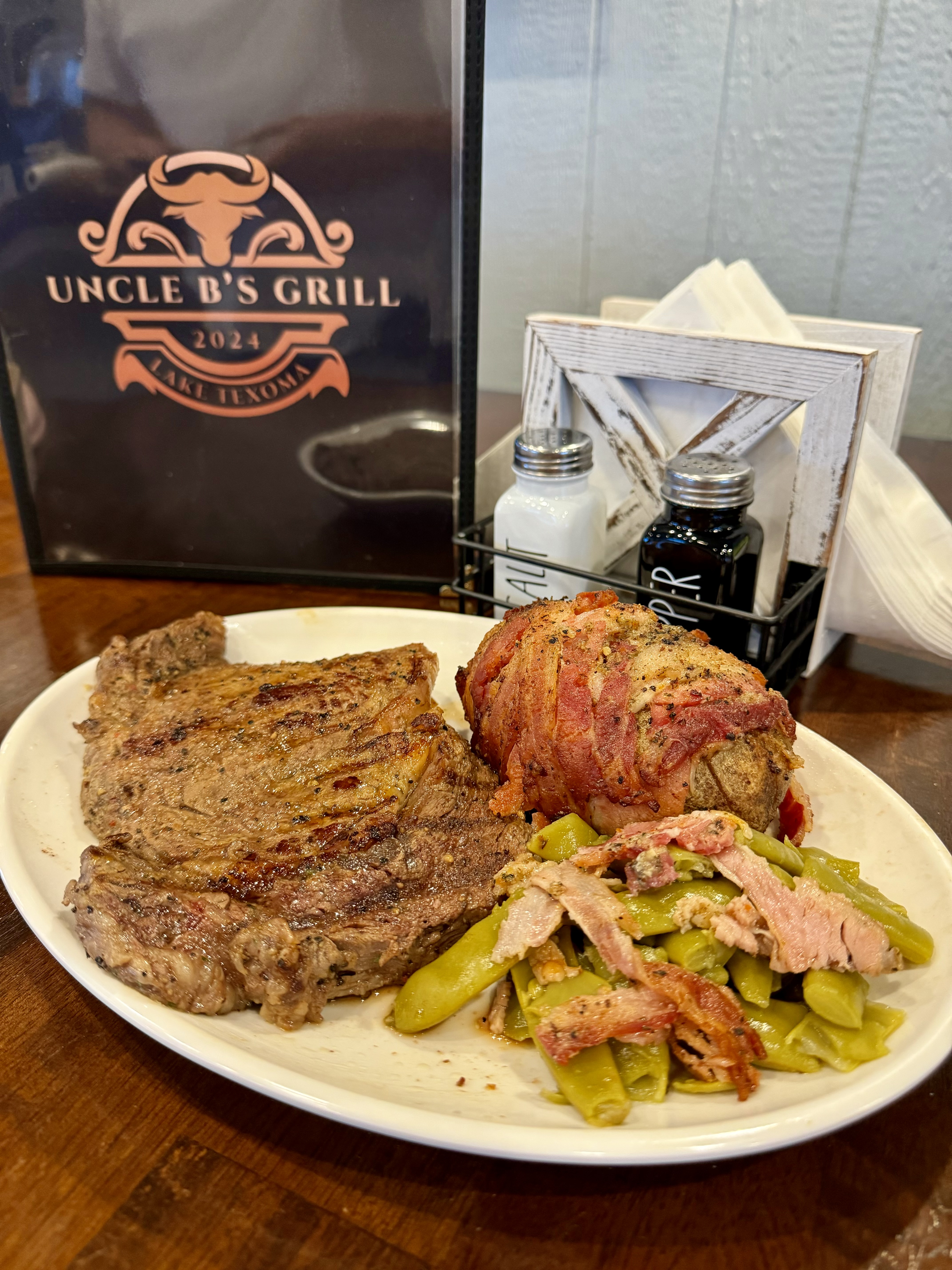 Menus | Uncle B's Grill in Pottsboro, TX