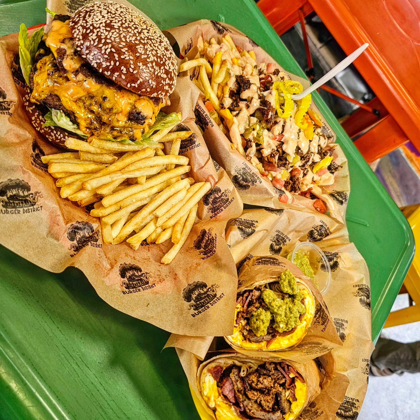 Catering | Burger District in Los Angeles, CA