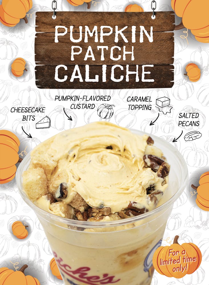 Menus | Caliche's Frozen Custard