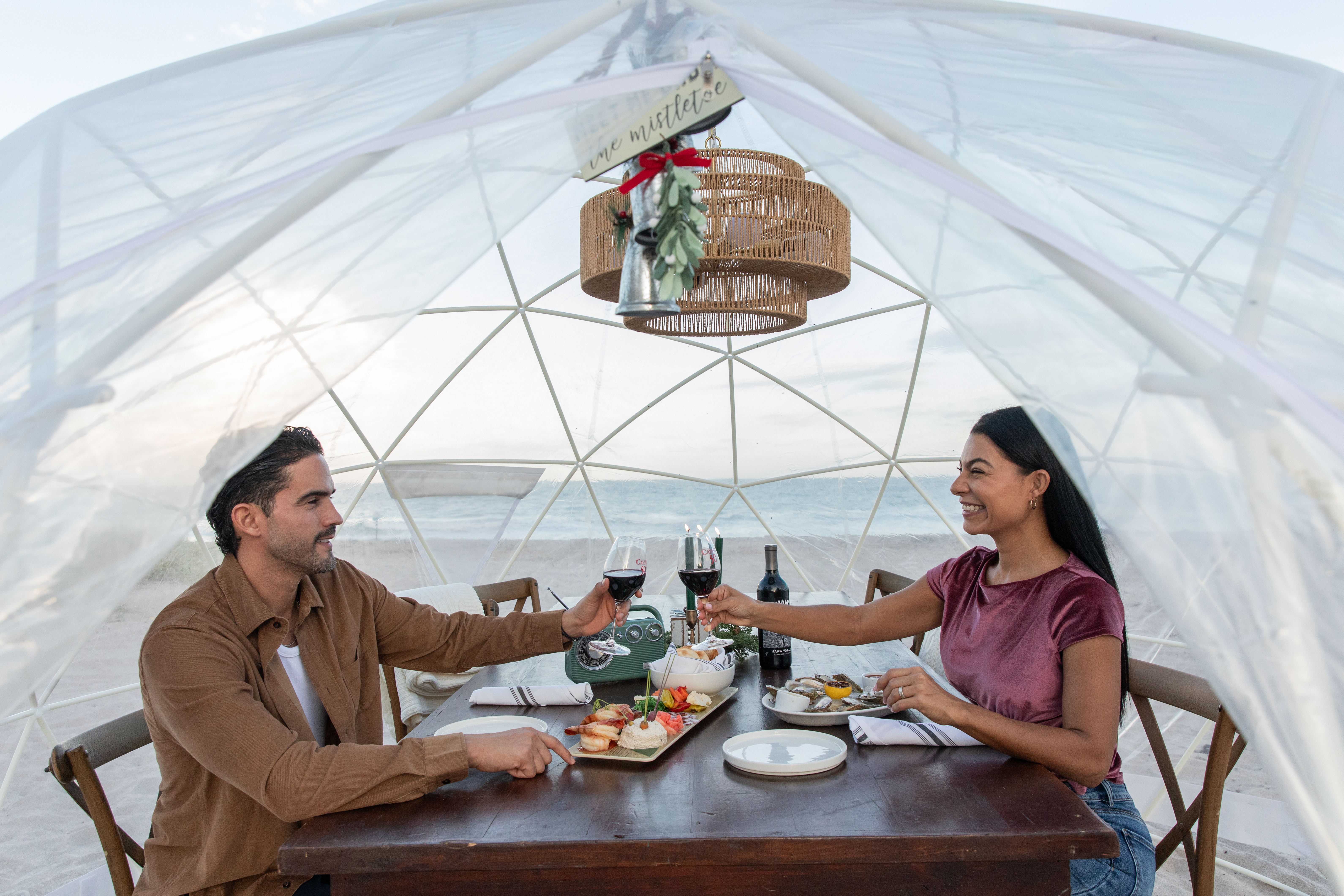 Beach Igloo Experience | Caretta Caretta | Oceanfront Restaurant in ...