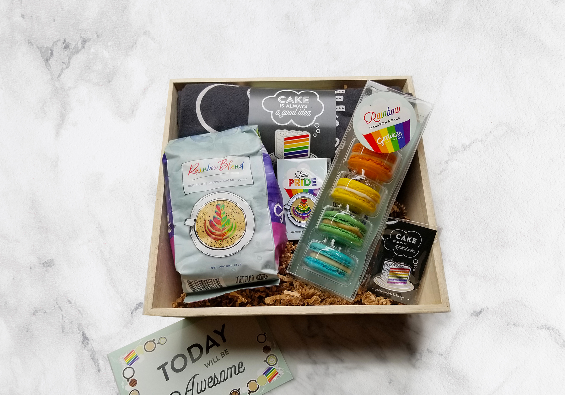 Rainbow Pack | Goddess And The Baker | Cafe in Chicago & WI