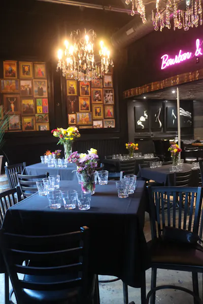 Bourbon & Bubbles Room | State and Allen | American Restaurant in ...