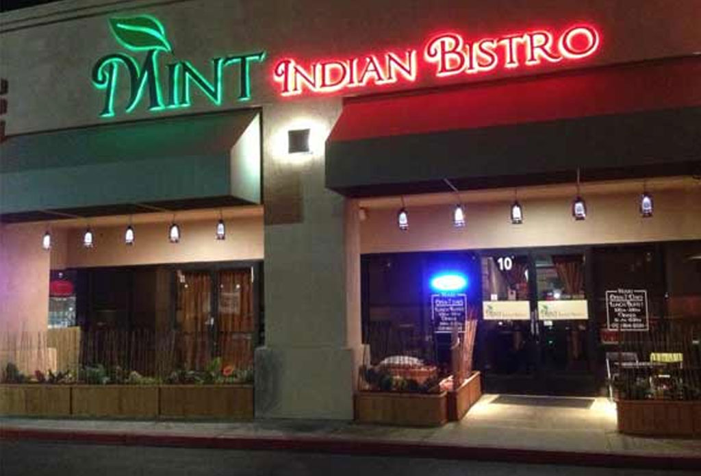 Mint indian restaurant store