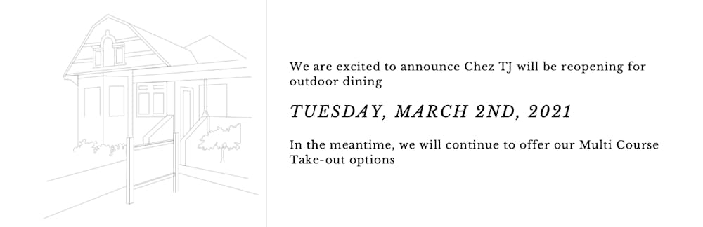 Home | Contemporary French Cuisine Chez TJ in Mountain View, CA