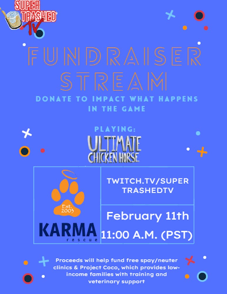February 11 2023. Charity Stream for KARMA Rescue