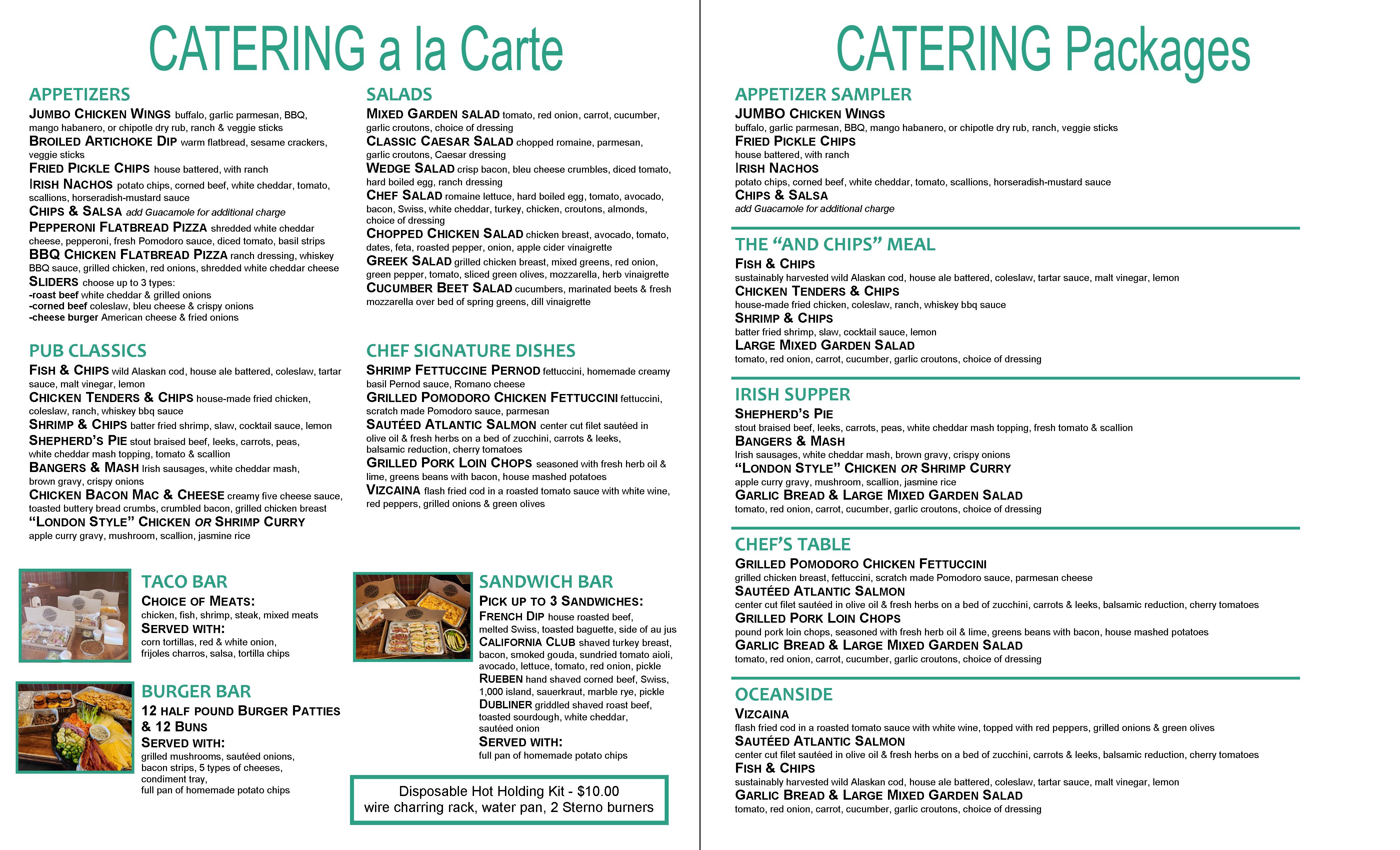 CATERING MENU | Colorado Pub Co. | Hospitality Group in Highlands Ranch ...