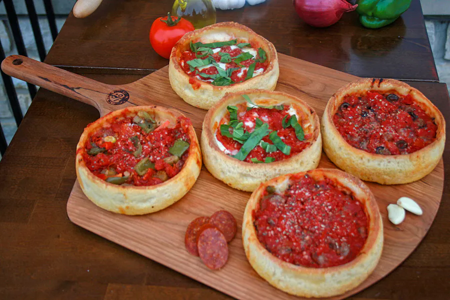 PIZZA FLIGHT! Choose Any 5 6" Deep Dish Style Signature Pizzas and get ...