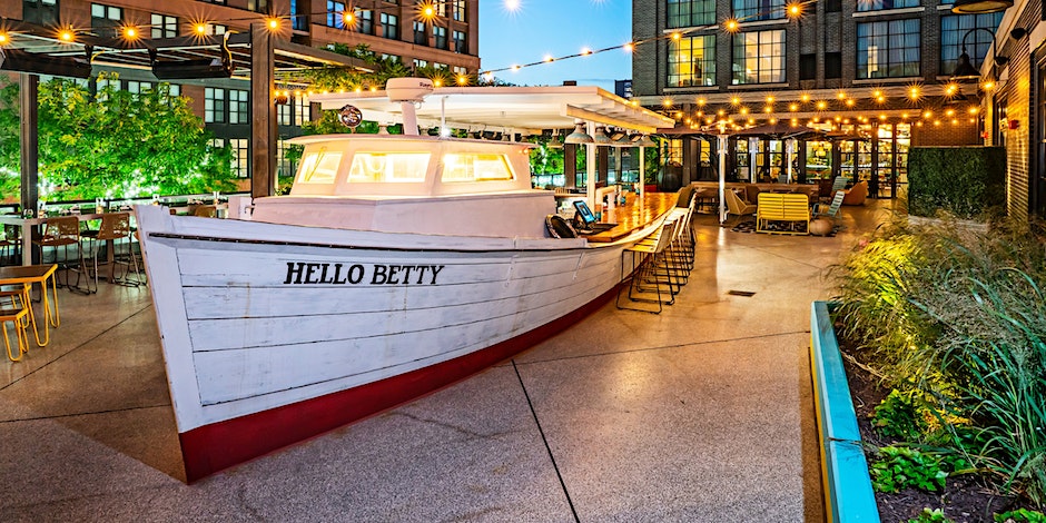 Boat Bar Patio | Hello Betty in North Bethesda, MD