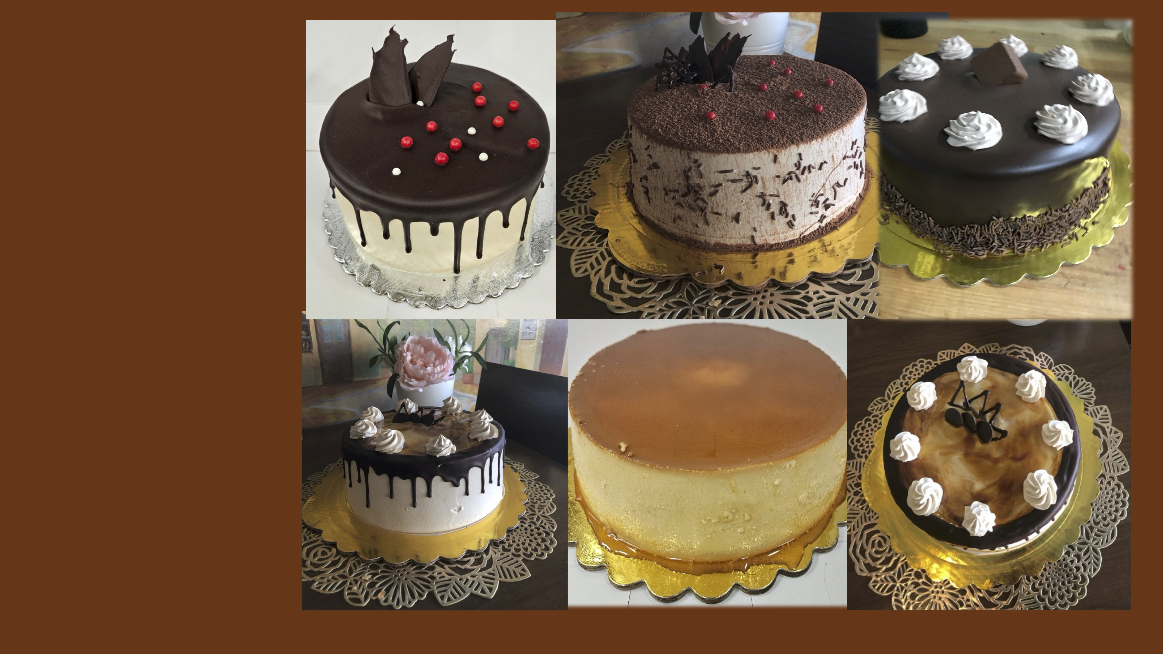 Cake Menu | The Baker Bakery & Cafe | Bakery in Woodland Hills, CA