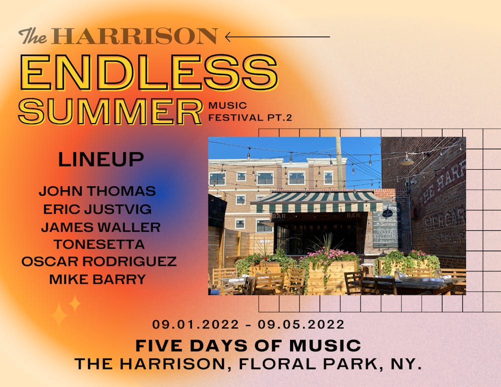 Events | The Harrison | American Cuisine in Floral Park, NY