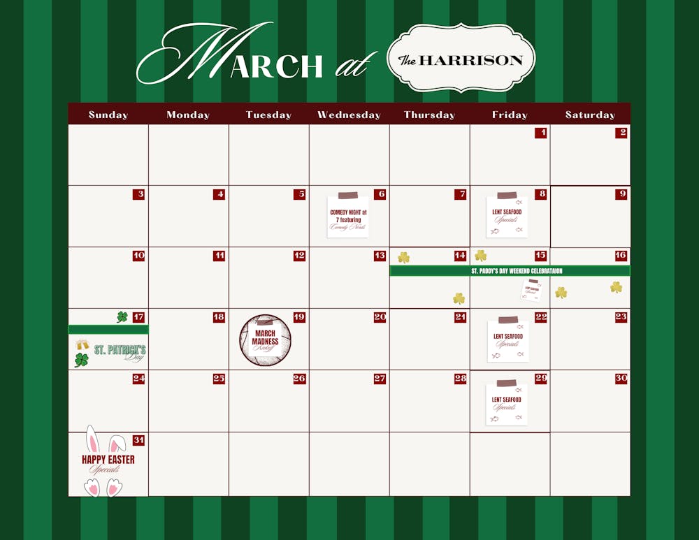 Events | The Harrison | American Cuisine in Floral Park, NY