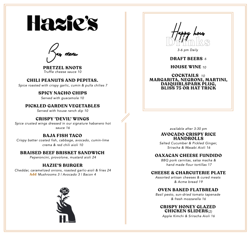 Hazie's | American Restaurant in San Francisco, CA