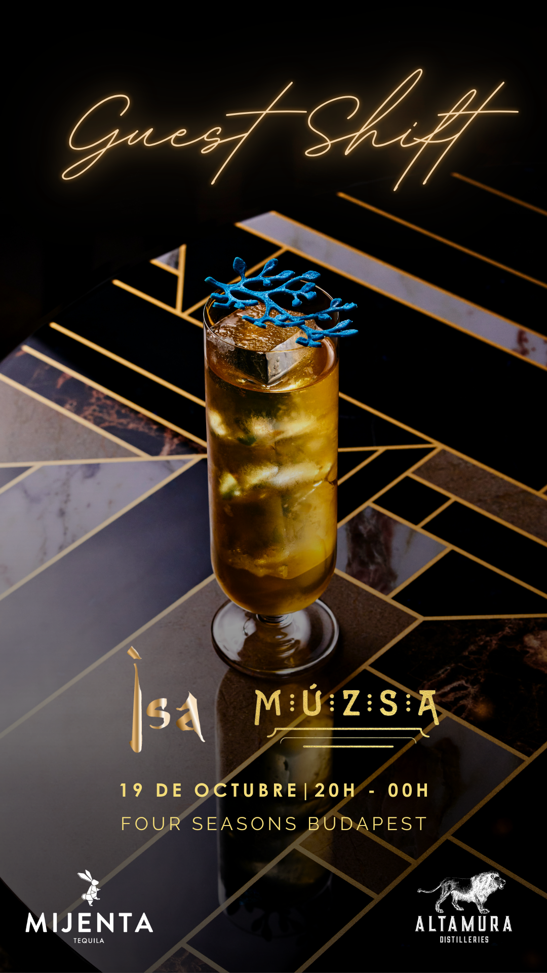 Guest Shift - 19 de Octubre - Isa Restaurant & Cocktail Bar