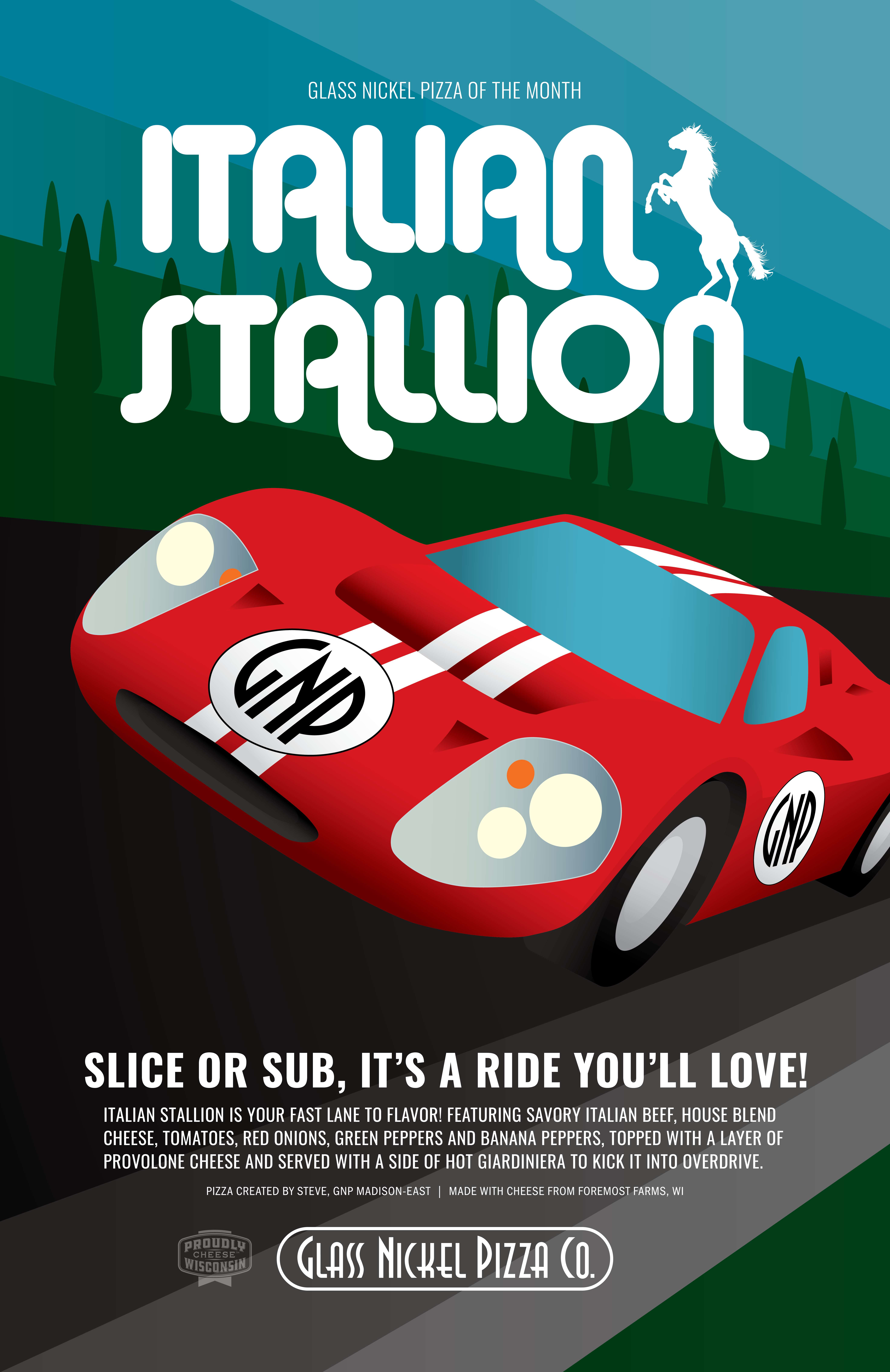 Pizza of the Month | Glass Nickel Pizza Co in Wisconsin