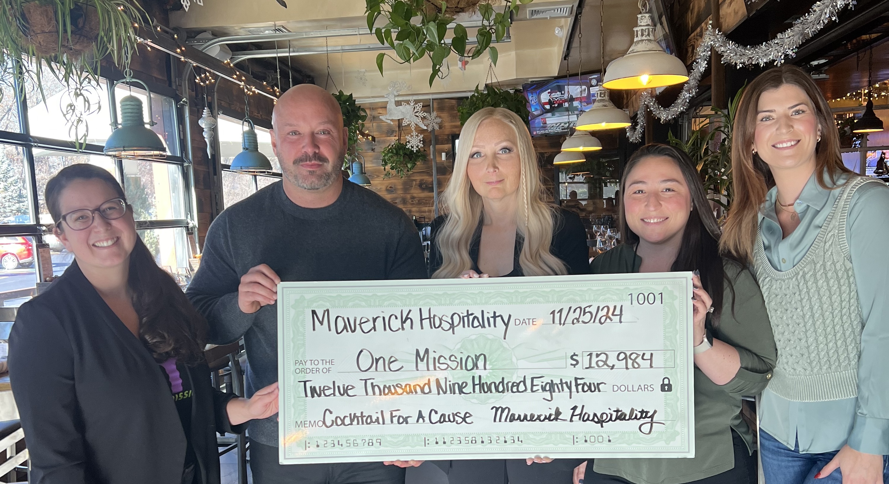 Giving Back | Maverick Hospitality in Massachusetts