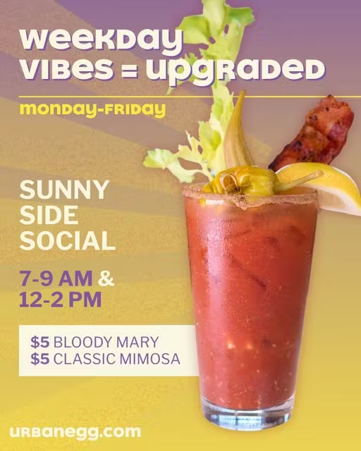 Treat yourself to America's best breakfast & lunch at Urban Egg.