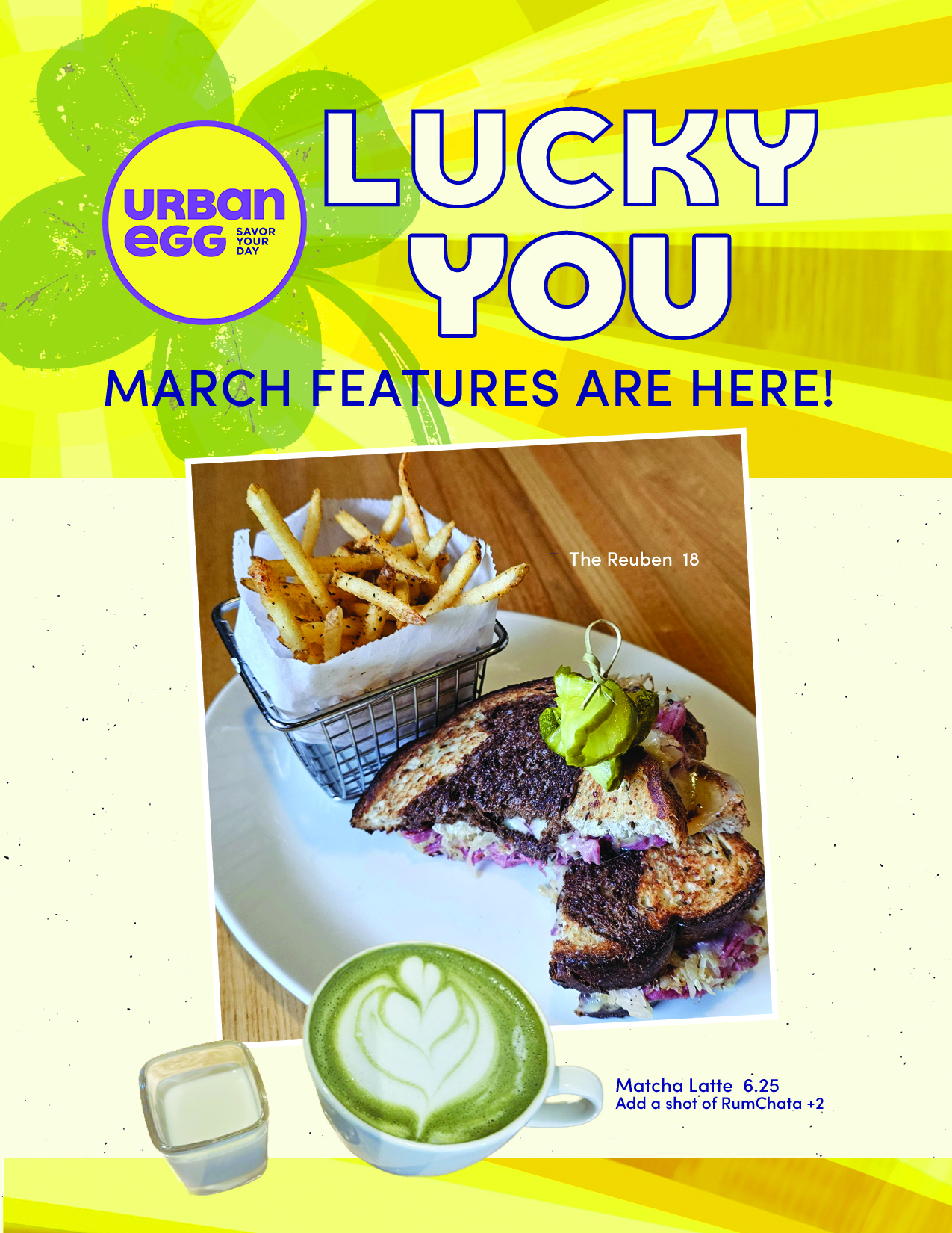 Treat yourself to America's best breakfast & lunch at Urban Egg.