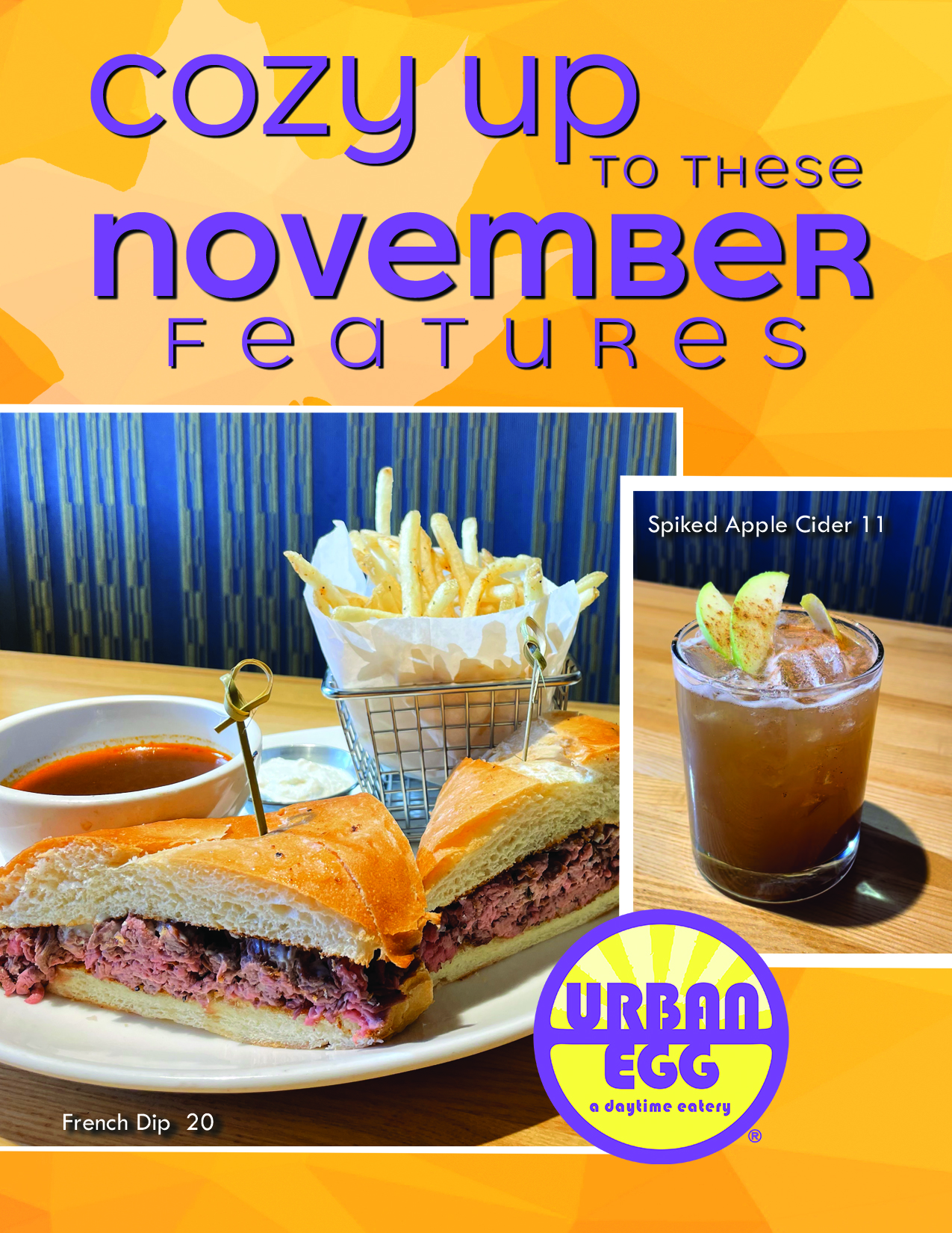 Treat yourself to America's best breakfast & lunch at Urban Egg.