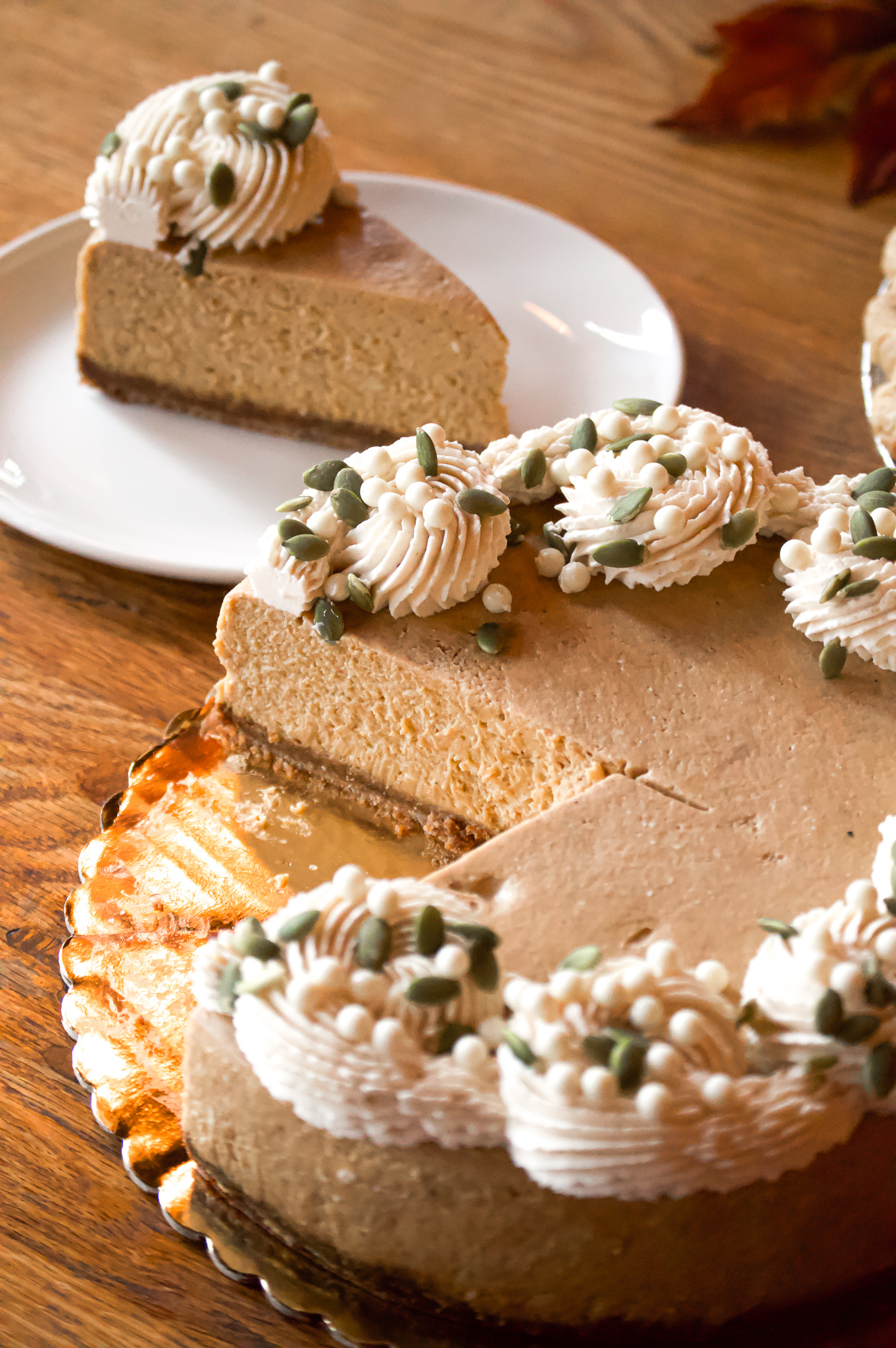 Pumpkin Cheesecake | Capo | Italian Restaurant & Supper Club in Boston, MA