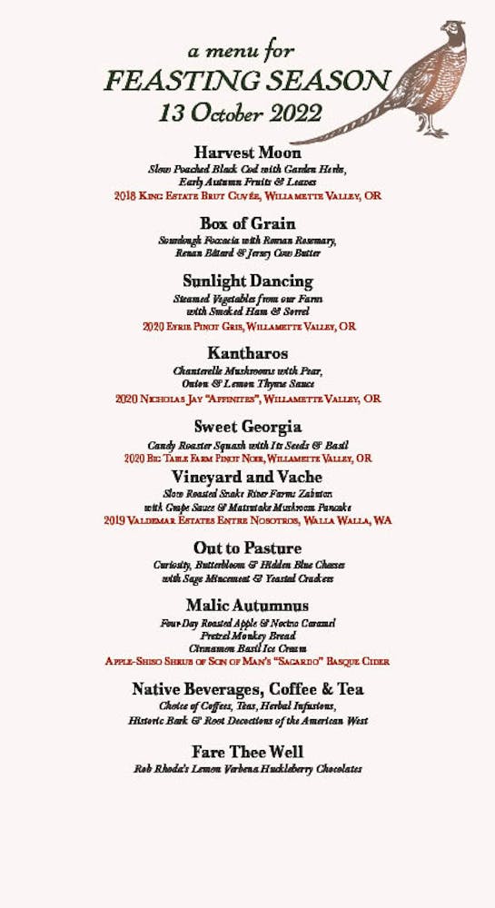 The Herbfarm | American Restaurant in Woodinville, WA