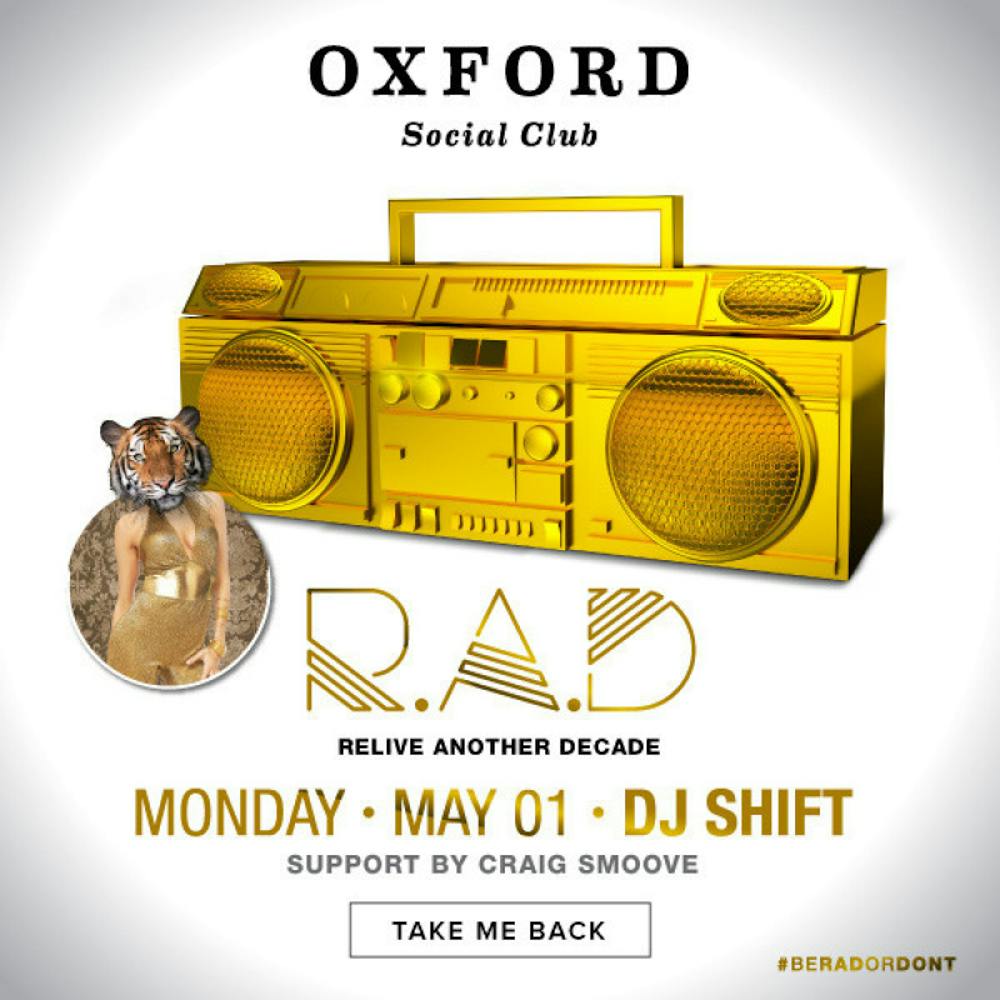 Dj Shift – Oxford Social Club May 1, 2017 | Oxford Social Club in San ...