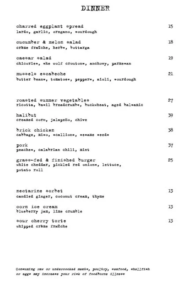 Menus | Diner in Brooklyn, NY