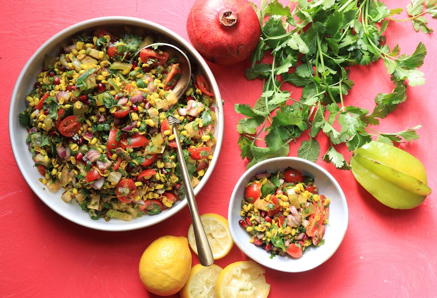 Starfruit Sprout Salad | Pondicheri Café | Modern Indian Restaurant in ...