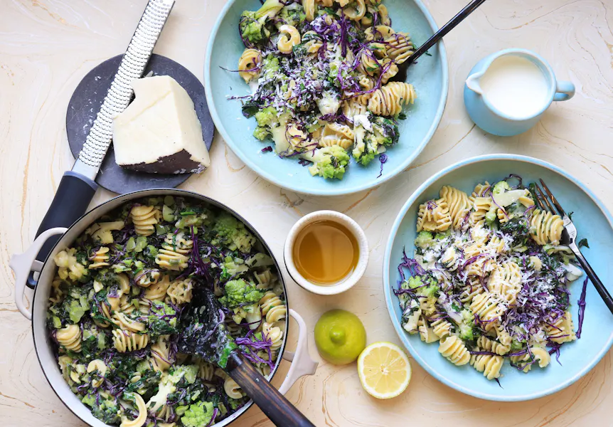 Romanesco Pasta | Pondicheri Café | Modern Indian Restaurant in Houston, TX