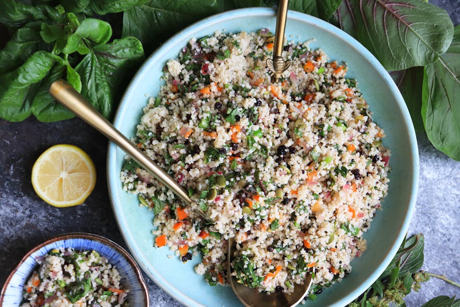 Amaranth Grain Salad | Pondicheri Café | Modern Indian Restaurant in ...