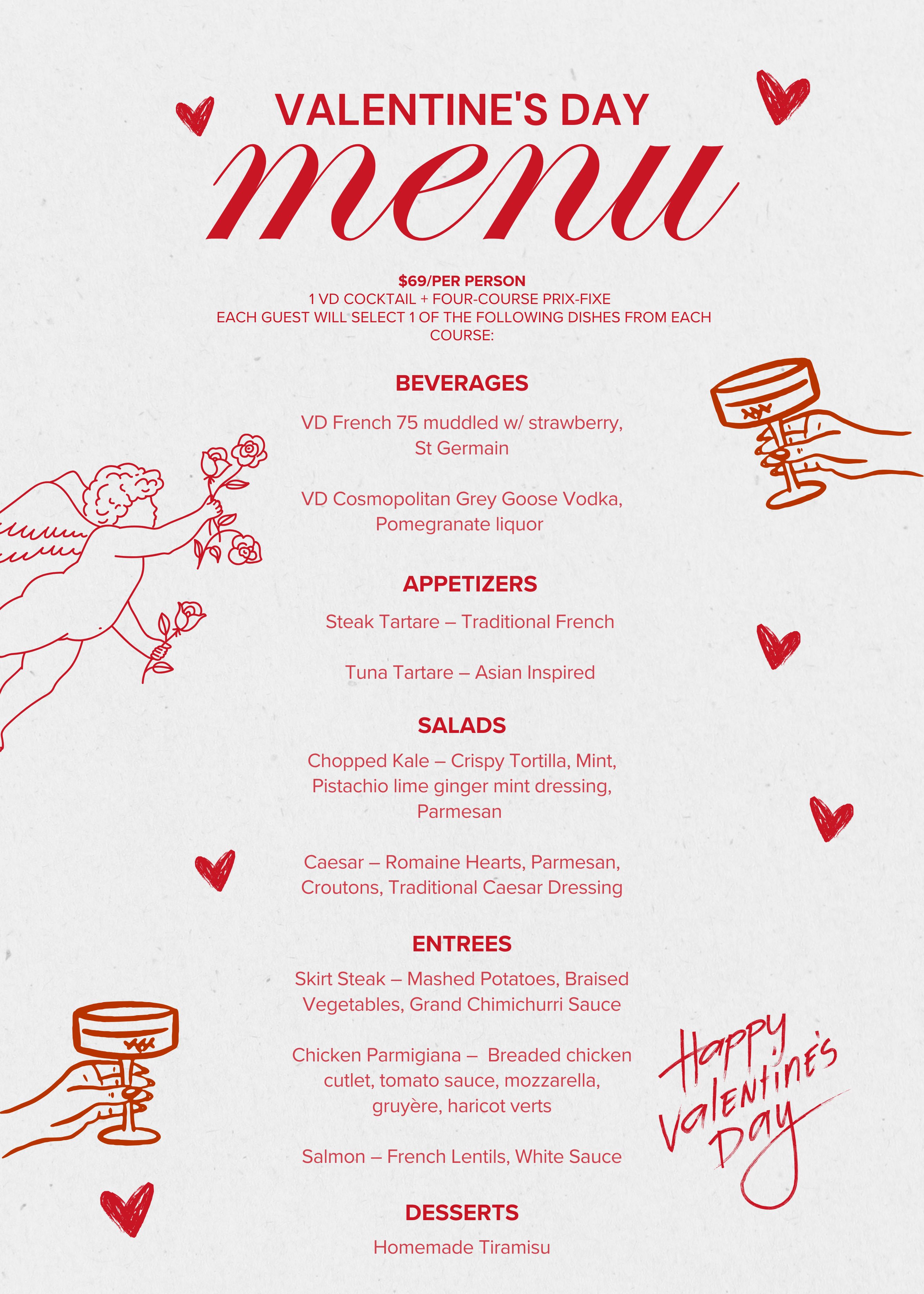 Menus | Da Capo in New York, NY