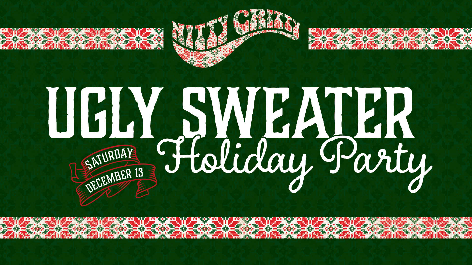 Nitty Gritty Ugly Sweater Holiday Cocktail Party