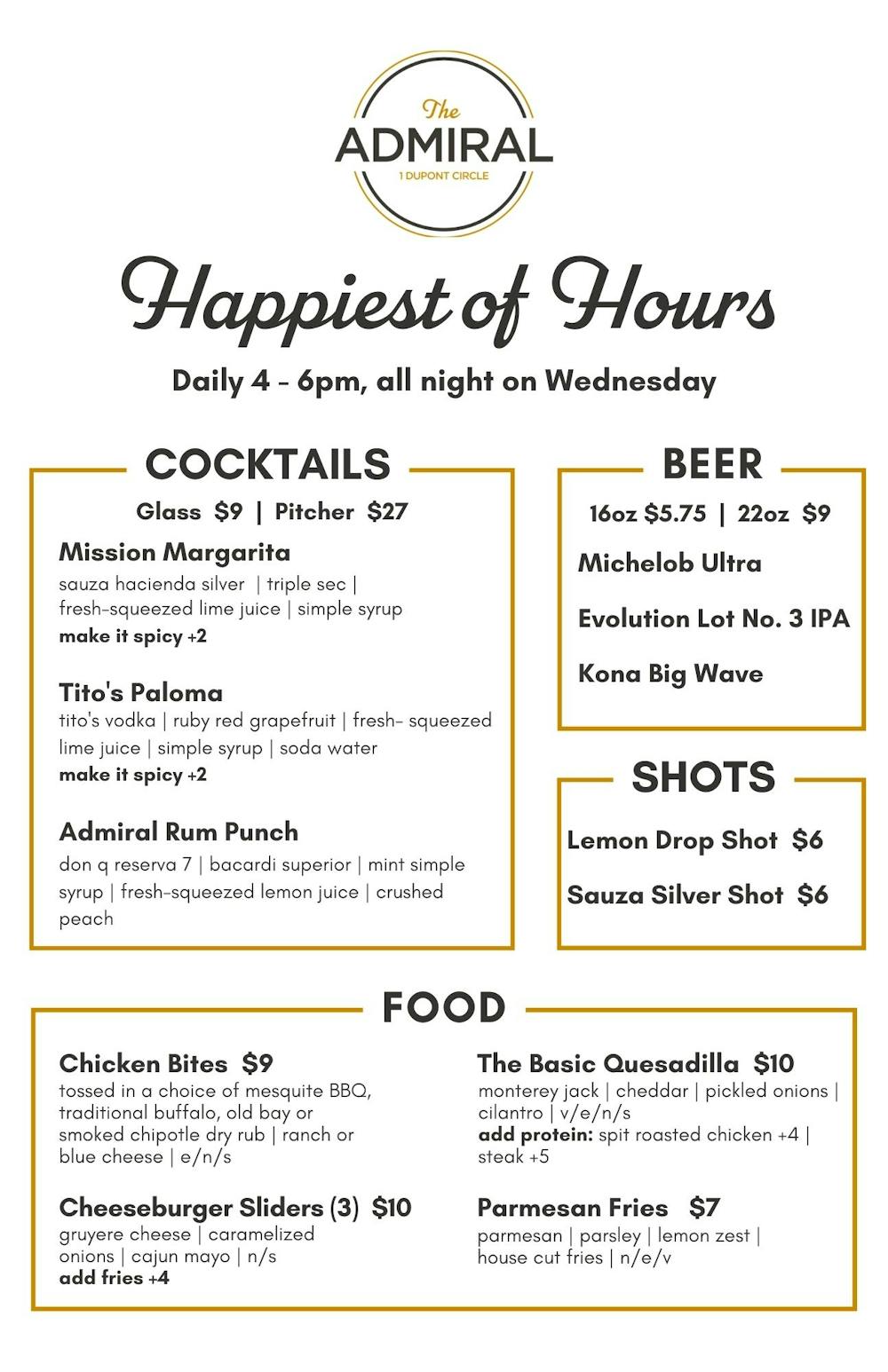 Cafe Asia Dc Happy Hour