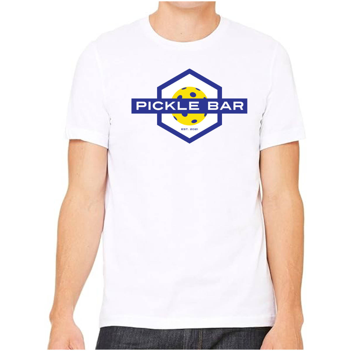 The Pickle Bar Unisex White T-Shirt | The Pickle Bar | Pickleball ...